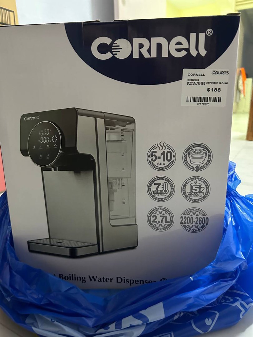 Cornell boiling water dispenser, TV & Home Appliances, Other Home ...