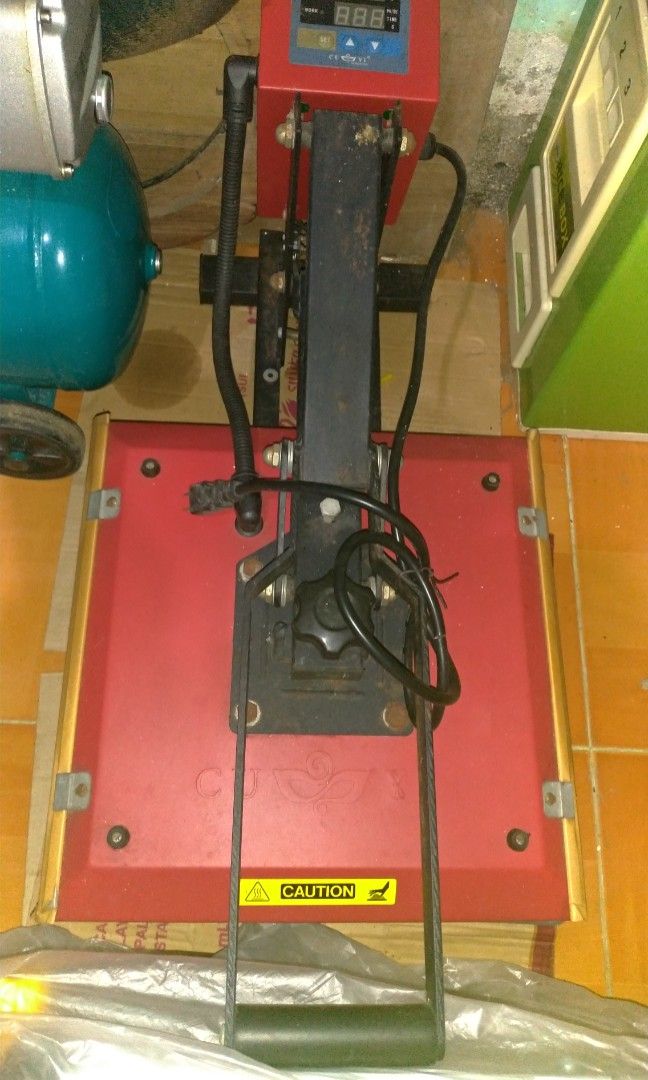 Cuyi heat press 15x15, Computers & Tech, Printers, Scanners & Copiers ...