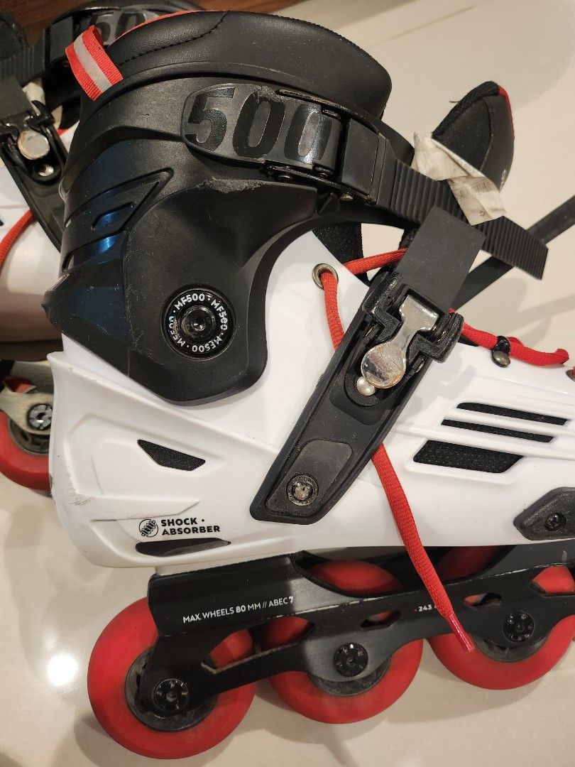 Decathlon Oxelo MF500 inline skates sz 46, Sports Equipment, Sports ...
