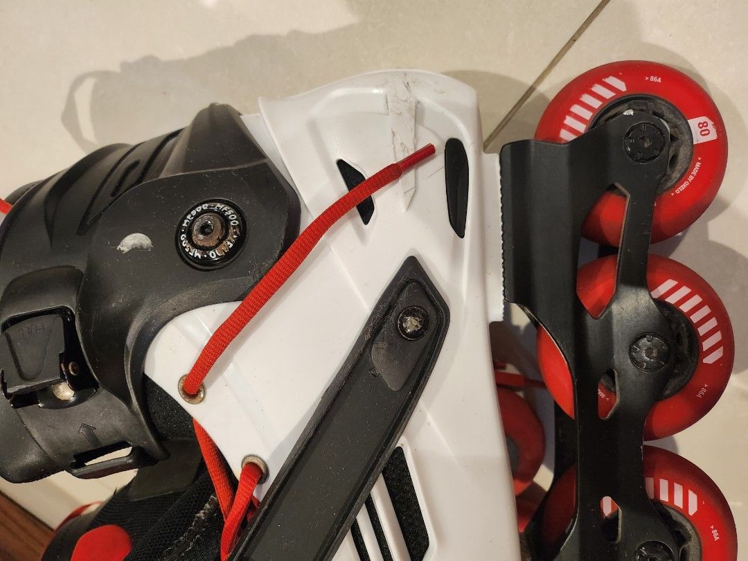 Decathlon Oxelo MF500 inline skates sz 46, Sports Equipment, Sports ...