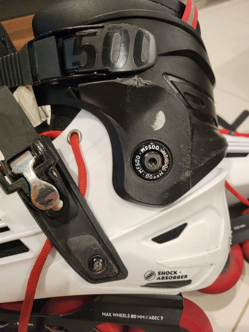 Decathlon Oxelo MF500 inline skates sz 46, Sports Equipment, Sports ...