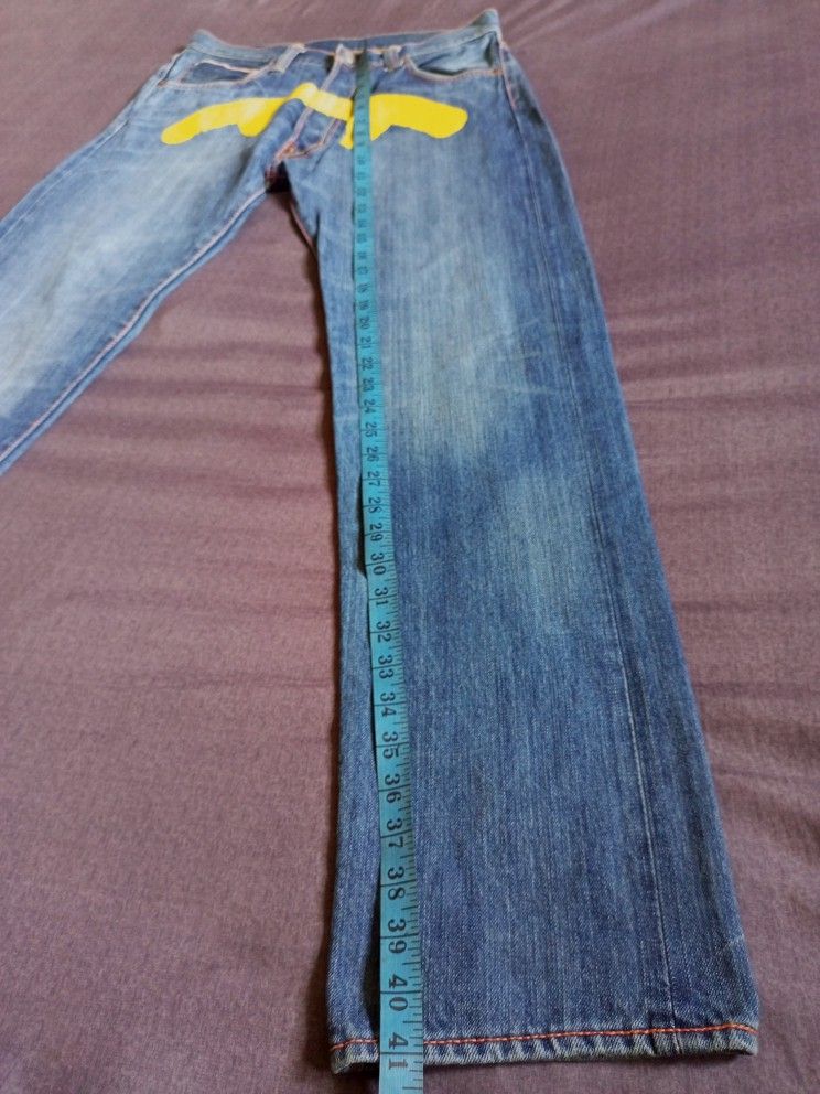 DEVIL NUT DENIM SELVEDGE, Men's Fashion, Bottoms, Jeans on Carousell