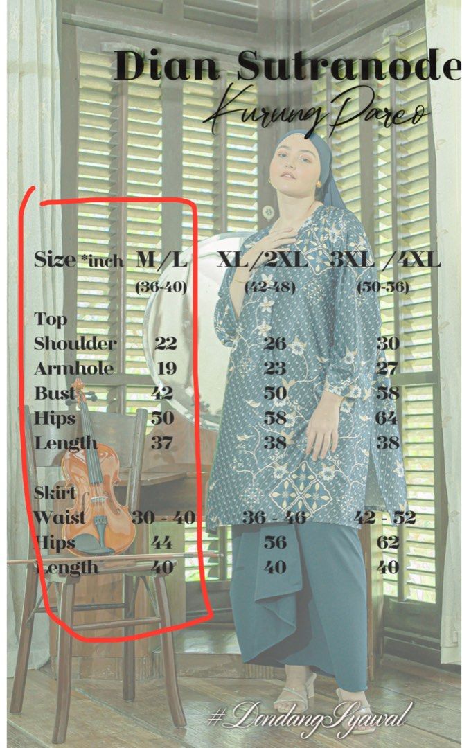 dian signature maroon kebaya with instant pario, Women's Fashion ...