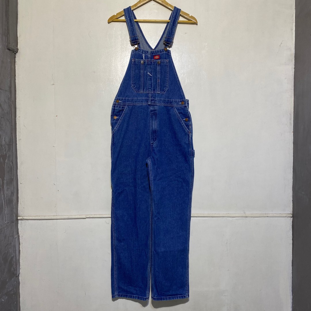 Dickies - Denim Bib Overall, Men's Fashion, Coats, Jackets and ...