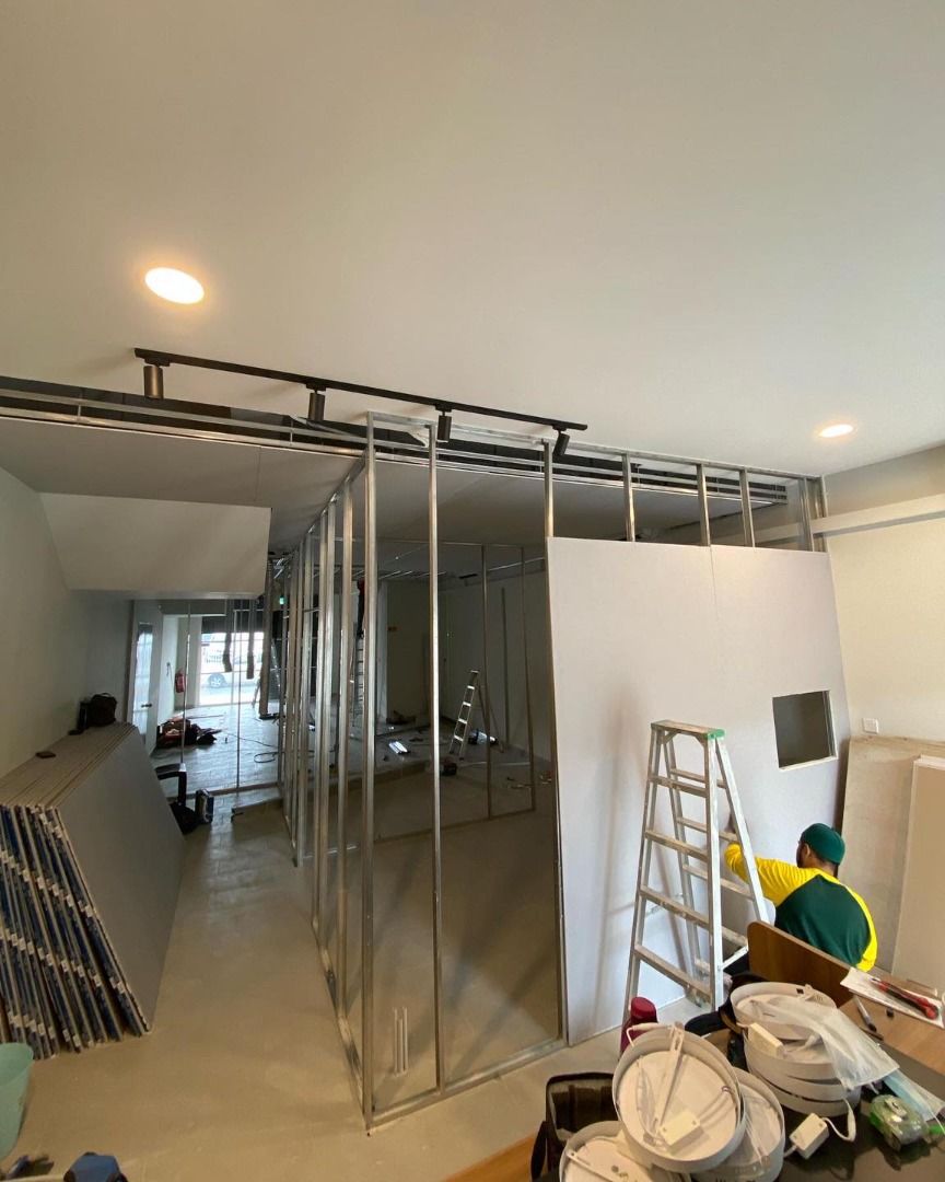 DINDING JENIS PARTITION l gypsum wall install, Services, Others on ...