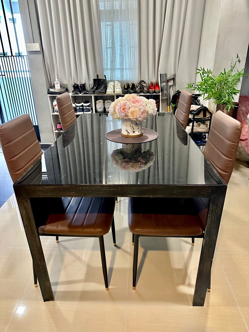 Dining Table (1.5m length x 0.9m width) - $88 cash & carry, Furniture ...