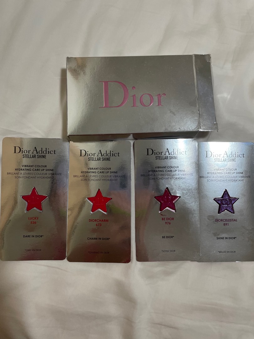 Dior Addict Stellar Shine Lip Shine Lipstick Lip Colour Sample, Beauty ...