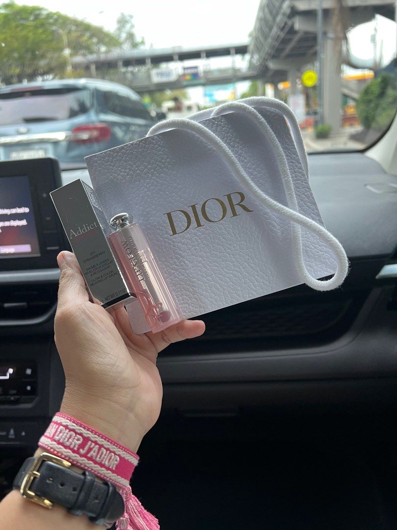 Dior Lip Glow Strawberry -Limited edition, Beauty & Personal Care, Face ...