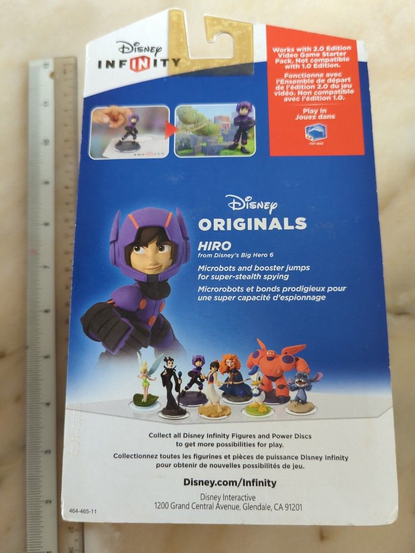 Disney Infinity 2.0 Hiro Hamada Big Hero 6 Video Game Figure, Hobbies ...