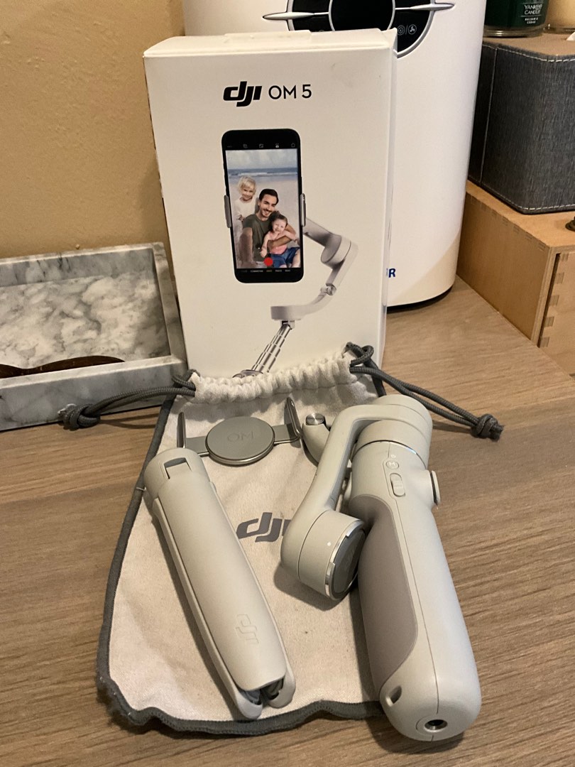 DJI OM5 Grey, Photography, Photography Accessories, Gimbals & Stabilisers on Carousell