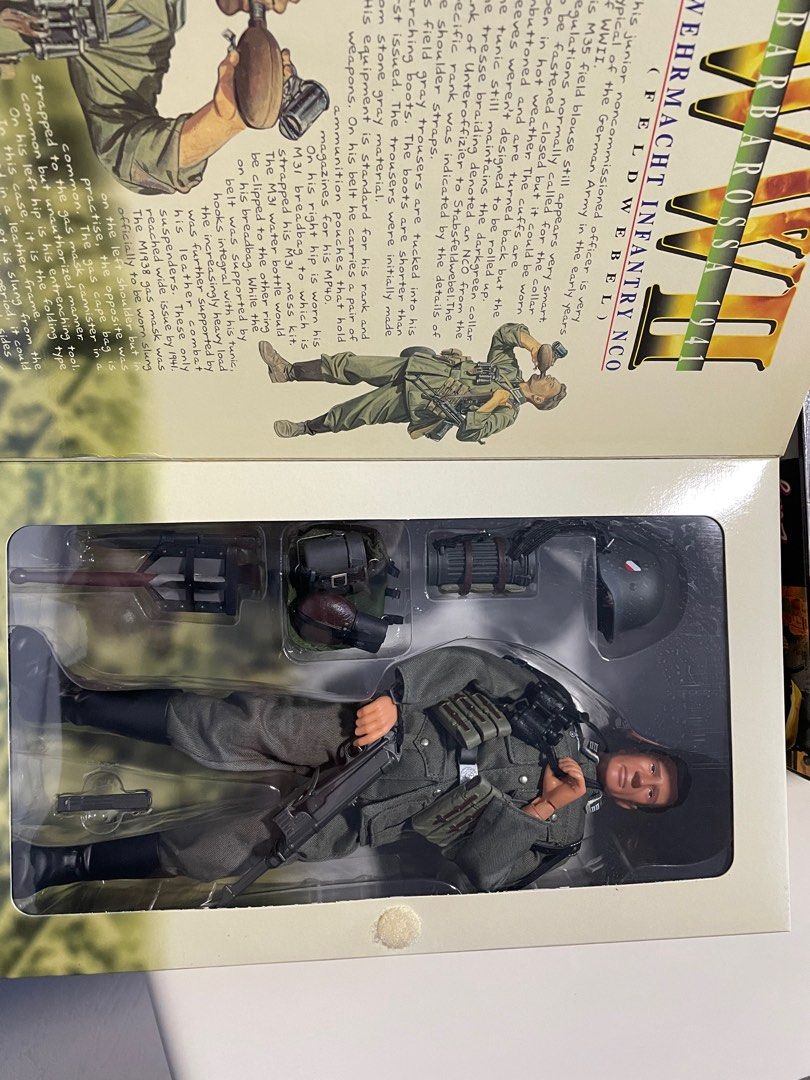 DML Dragon 1/6 WW2 German Hans, Hobbies & Toys, Toys & Games on Carousell