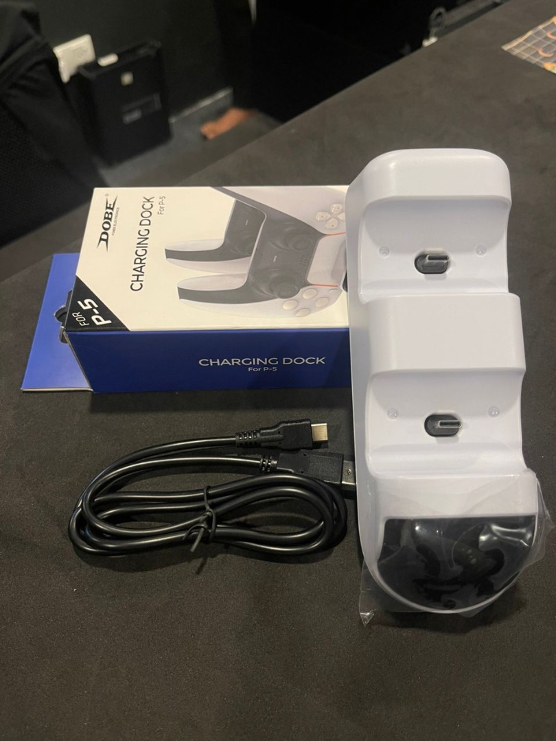 DOBE Charging Dock for Dualsense PS5, Video Gaming, Video Game Consoles ...