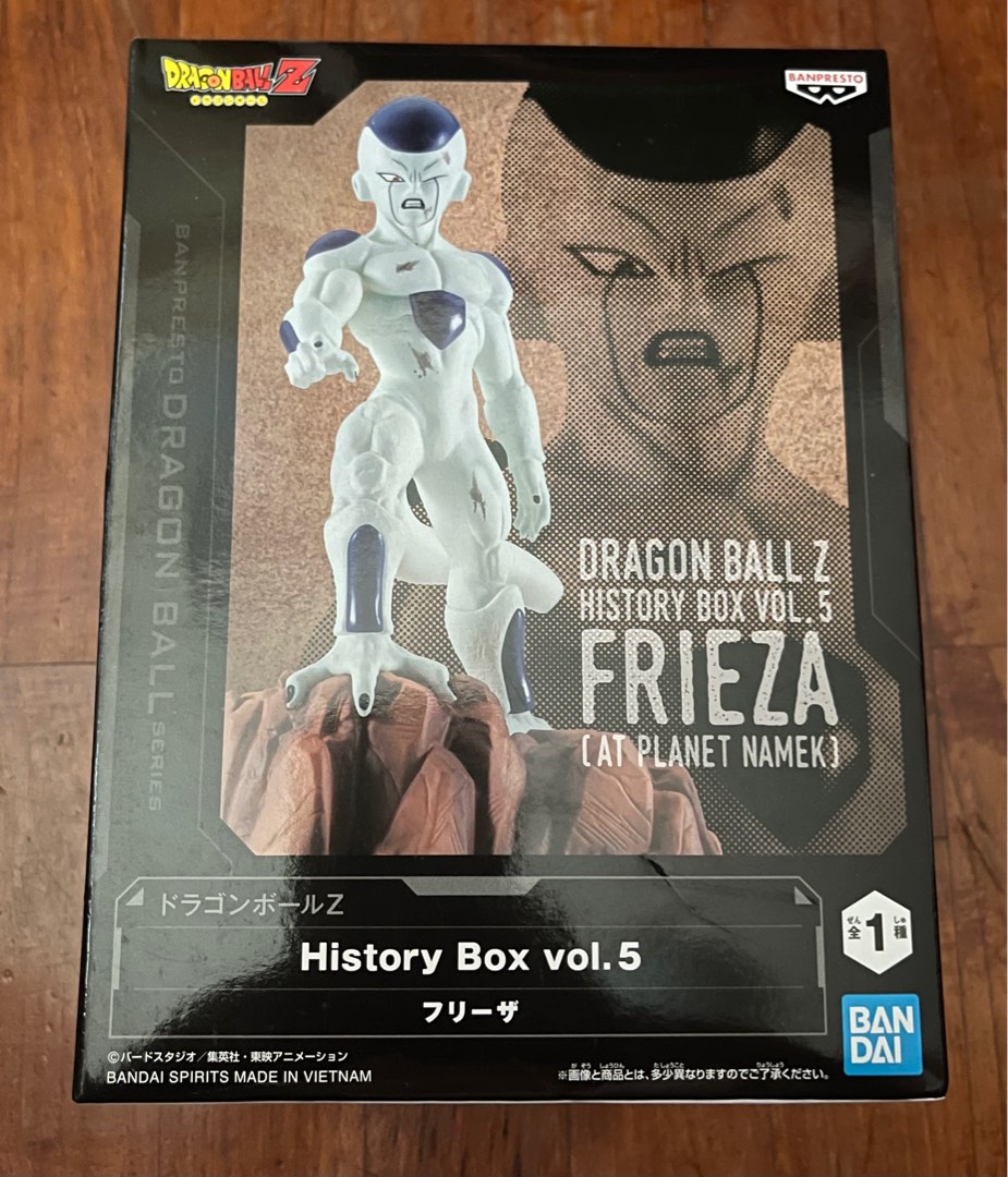 dragon ball z history box vol 5 frieza gold toei, Hobbies & Toys, Toys & Games on Carousell