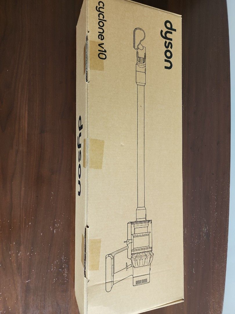 Dyson Cyclone v10 Box, Furniture & Home Living, Home Improvement ...