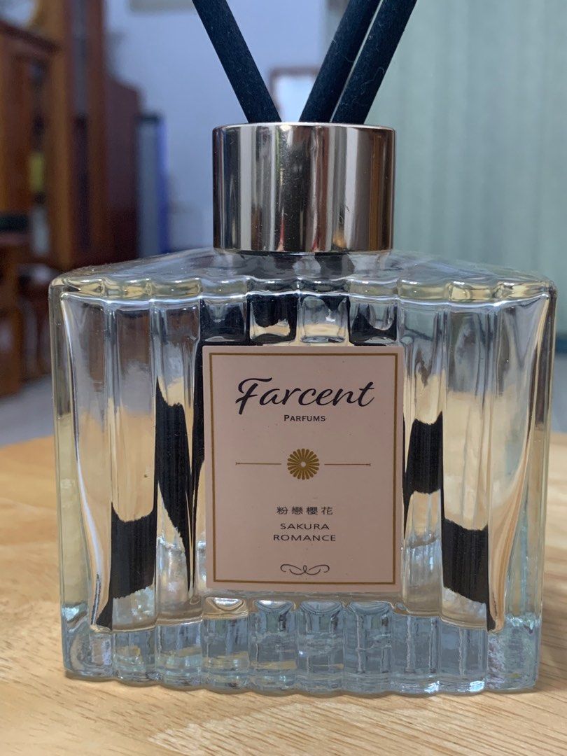Farcent 花仙子玻璃擴香瓶 Reed Difusser, 香水、美妝、保養, 香水、體香劑在旋轉拍賣
