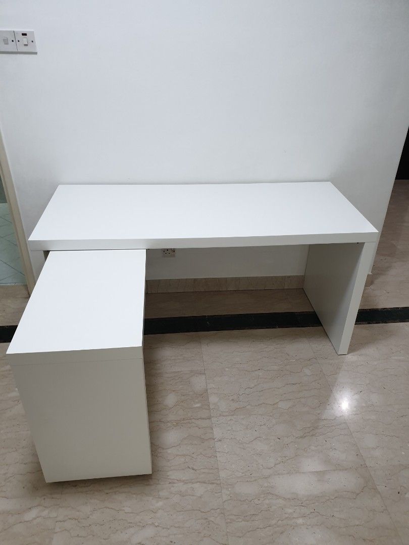 Fast Deal! IKEA Study Table, Furniture & Home Living, Furniture, Tables ...