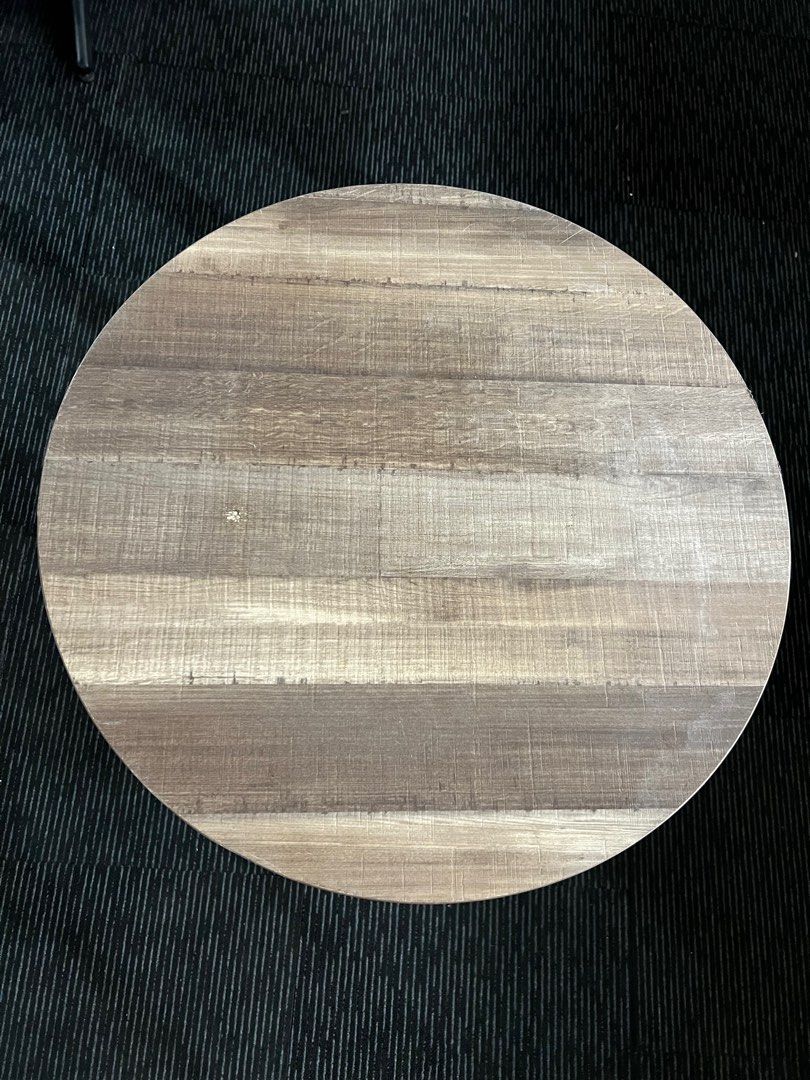 F&B Restaurant / Cafe Round Dining Table (600mm), Furniture & Home ...