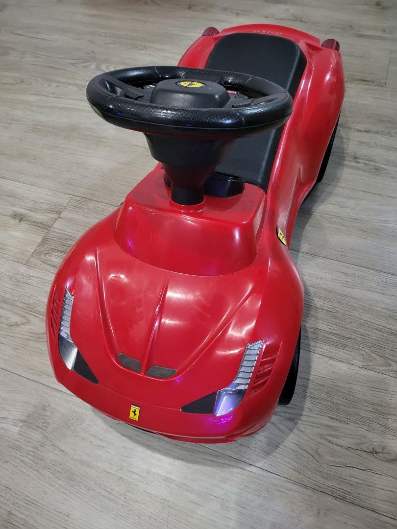 Ferrari baby rider, Babies & Kids, Infant Playtime on Carousell