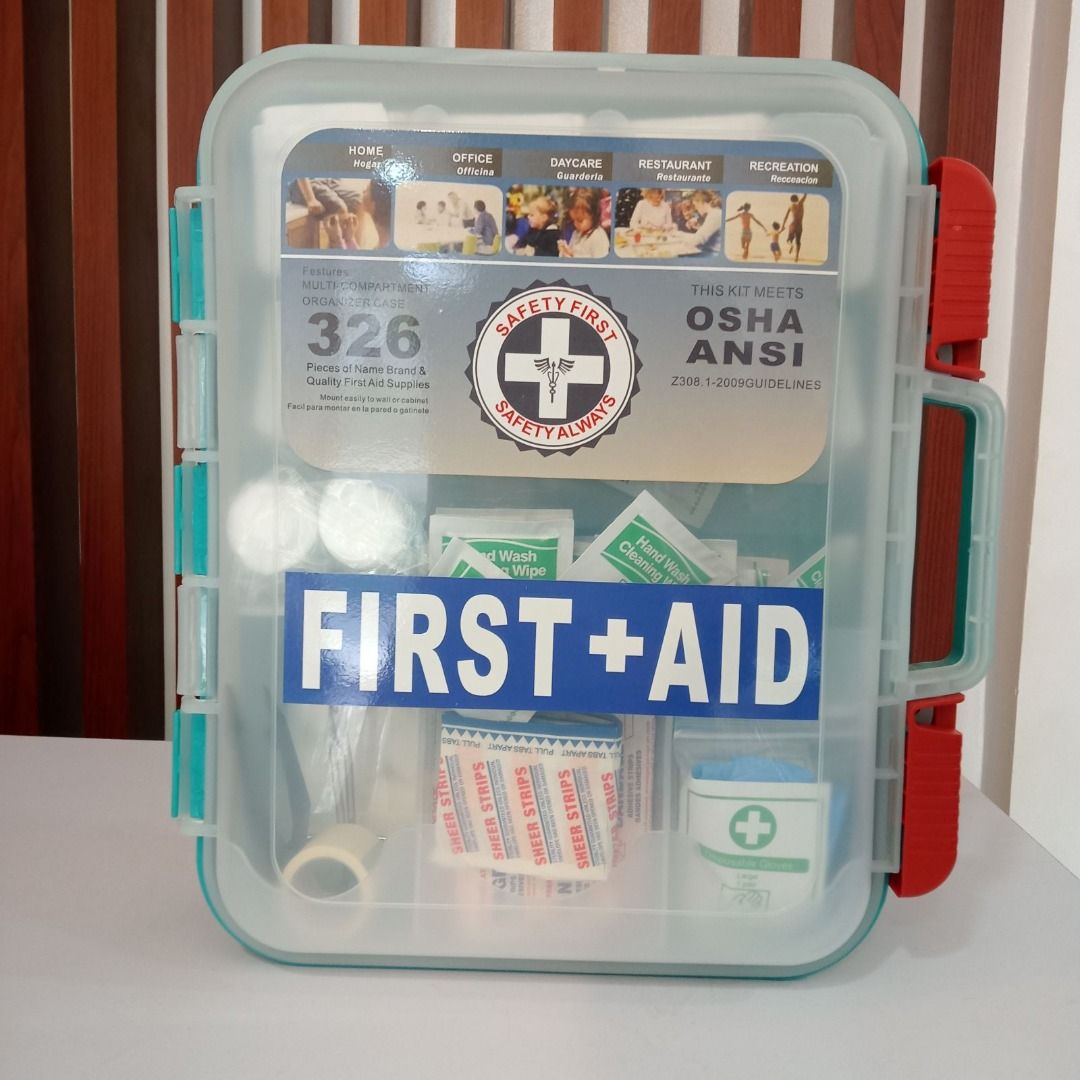 First Aid Kit (326), Health & Nutrition, Medical Supplies & Tools on ...