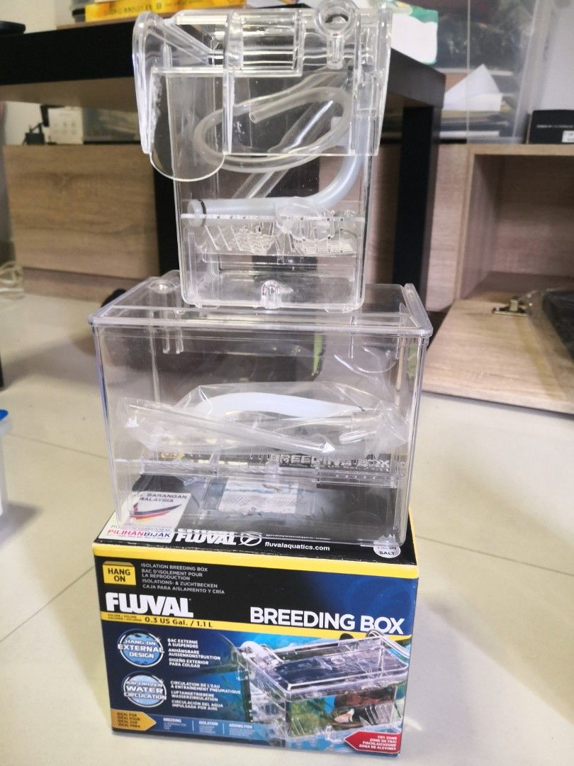 Fluval Breeding Box 1.1L and 0.5L, Pet Supplies, Homes & Other Pet ...