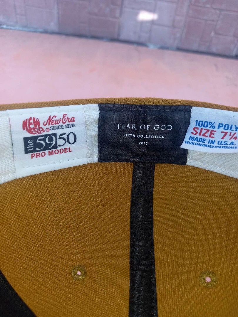 FOG x New Era Fitted Cap, Men's Fashion, Watches & Accessories, Caps ...