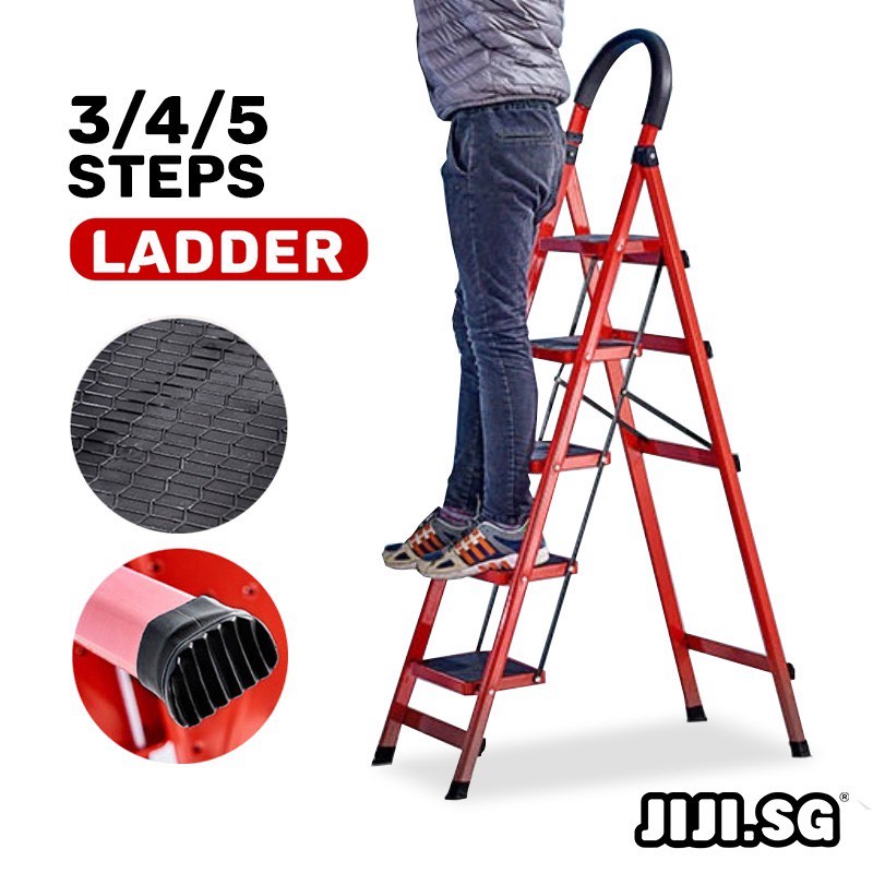 Foldable Ladder/ Compact and Light Ladder / Foldable Large Board Ladder ...