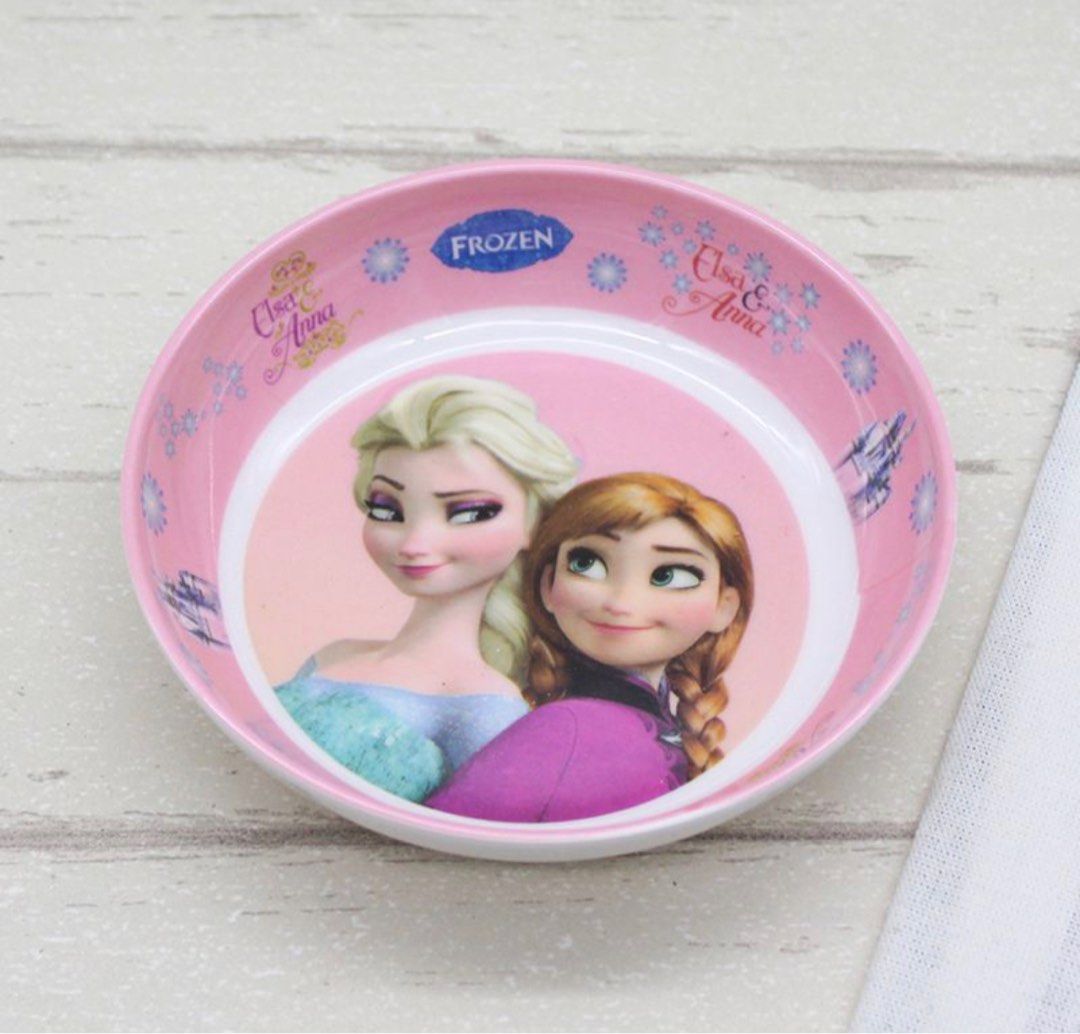 Frozen Theme Melamine Snack Plate, Babies & Kids, Nursing & Feeding ...