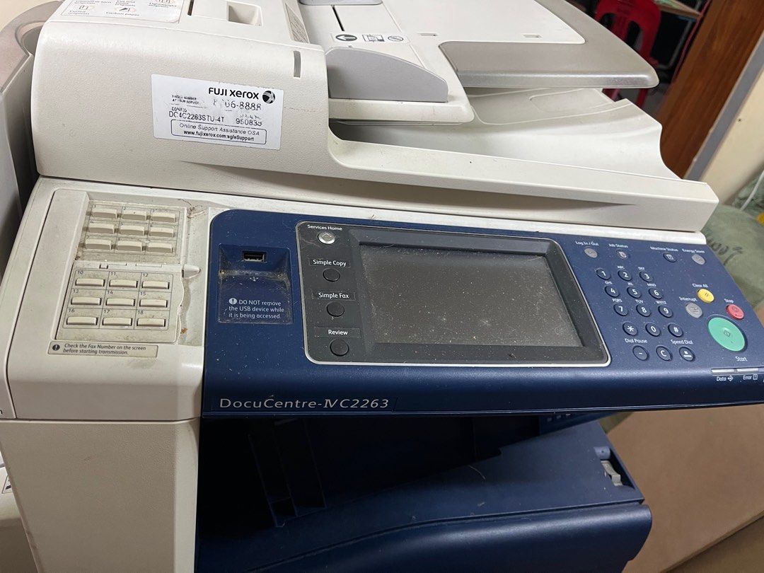 Fuji Xerox Printer Computers Tech Office Business Technology On Carousell