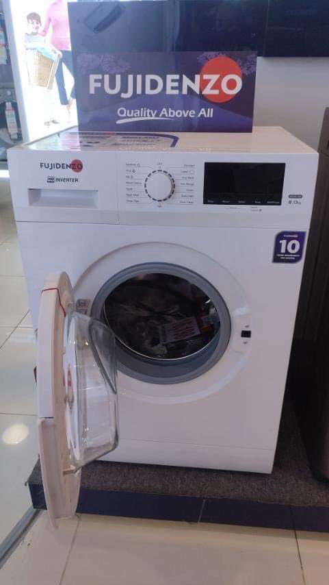 FUJIDENZO FRONT LOAD WASHING MACHINE AND DRYER, TV & Home Appliances ...