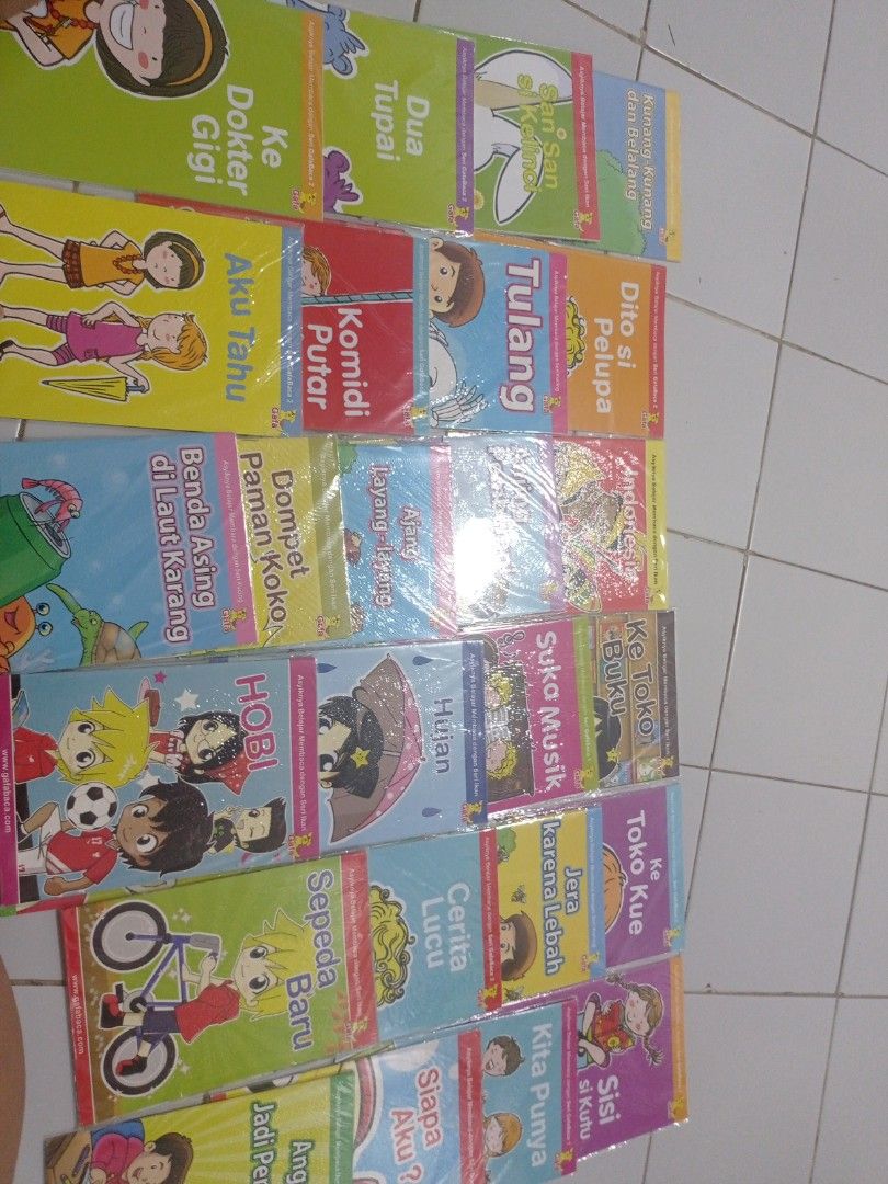 Gafa Buku Belajar Membaca, Buku & Alat Tulis, Buku Anak-Anak di Carousell