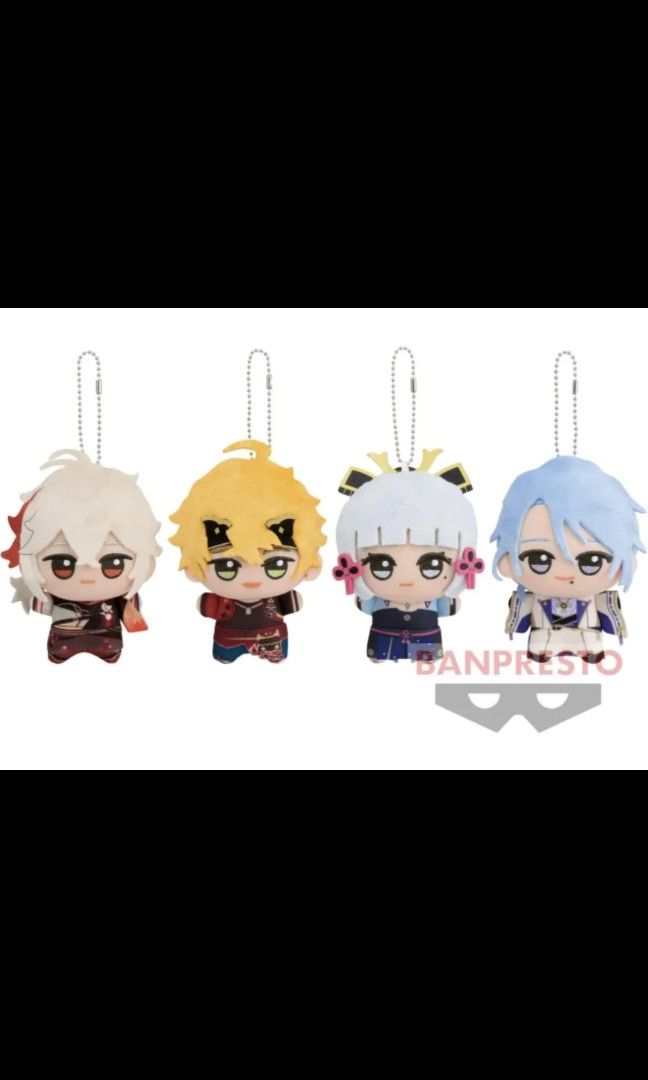 Genshin Impact Ayato and Thoma Chibigurumi Set (ordered), Hobbies & Toys, Memorabilia ...