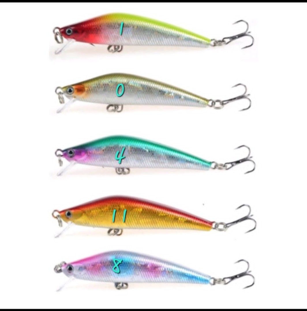 Gewang AizLure Barra Hunter / Floting Minnow Siakap, Sports Equipment ...