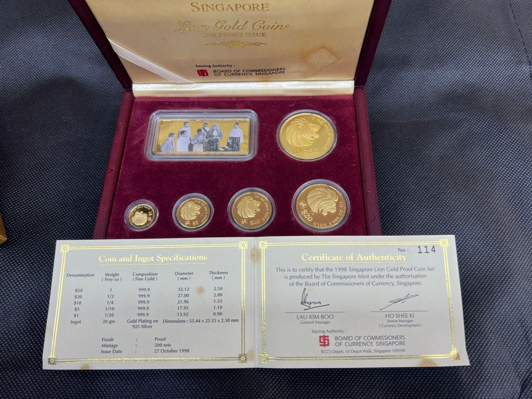 Gold Coin set, Hobbies & Toys, Memorabilia & Collectibles, Currency on ...