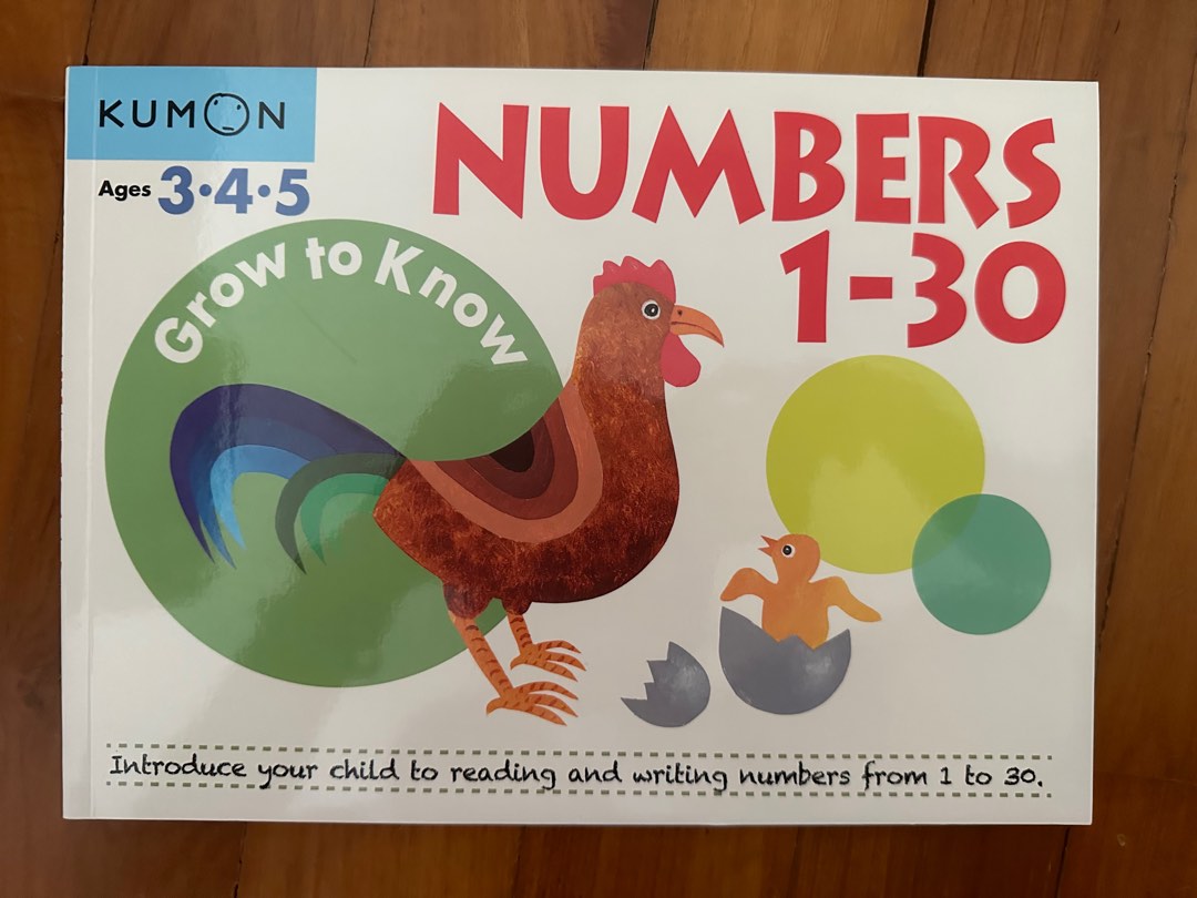 Kumon Grow To Know : Numbers 1 - 30, Hobbies & Toys, Books & Magazines, Children's Books on ...