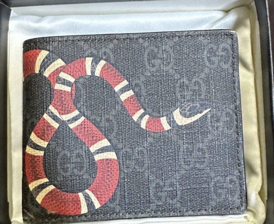 Gucci - King Snake Wallet (Men), Men's Fashion, Watches & Accessories ...