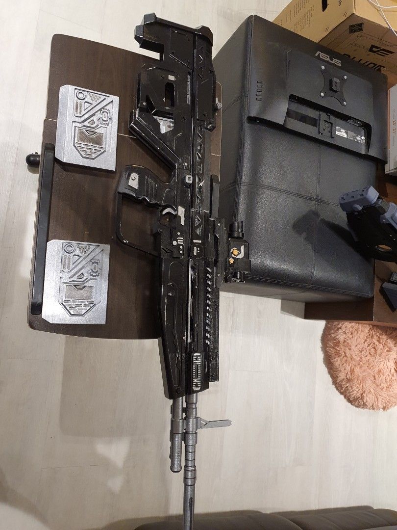 Halo Reach DMR Cosplay Prop 3D Printed, Hobbies & Toys, Toys & Games on ...