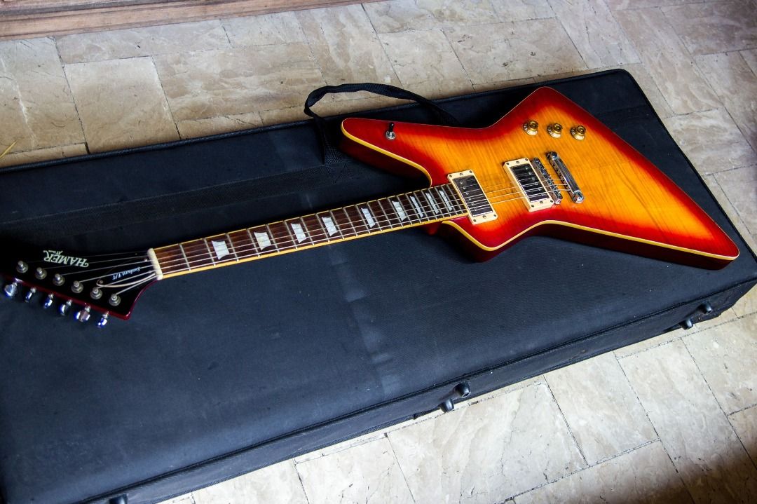 Hamer Explorer Sunburst F/T, Hobbies & Toys, Music & Media, Musical ...