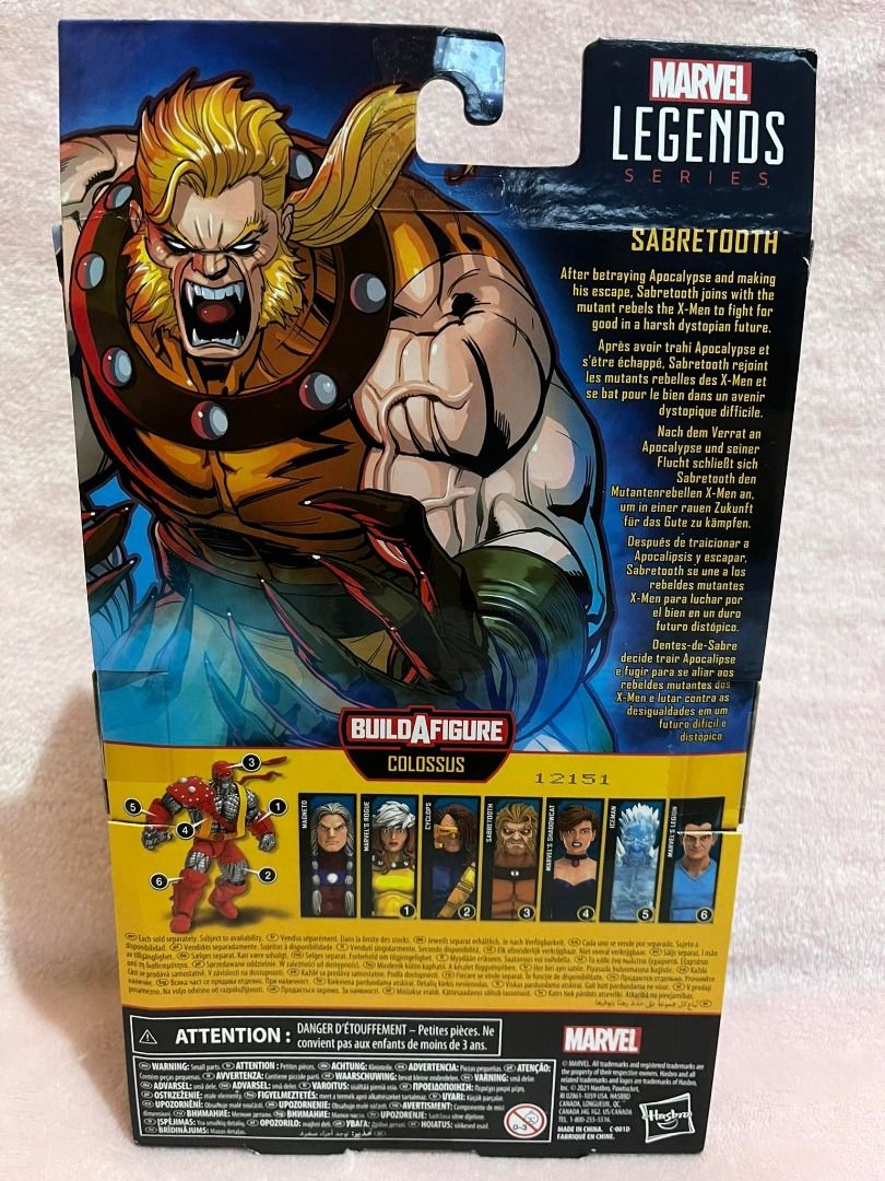 Hasbro Marvel Legends Sabretooth Premium Design on Carousell