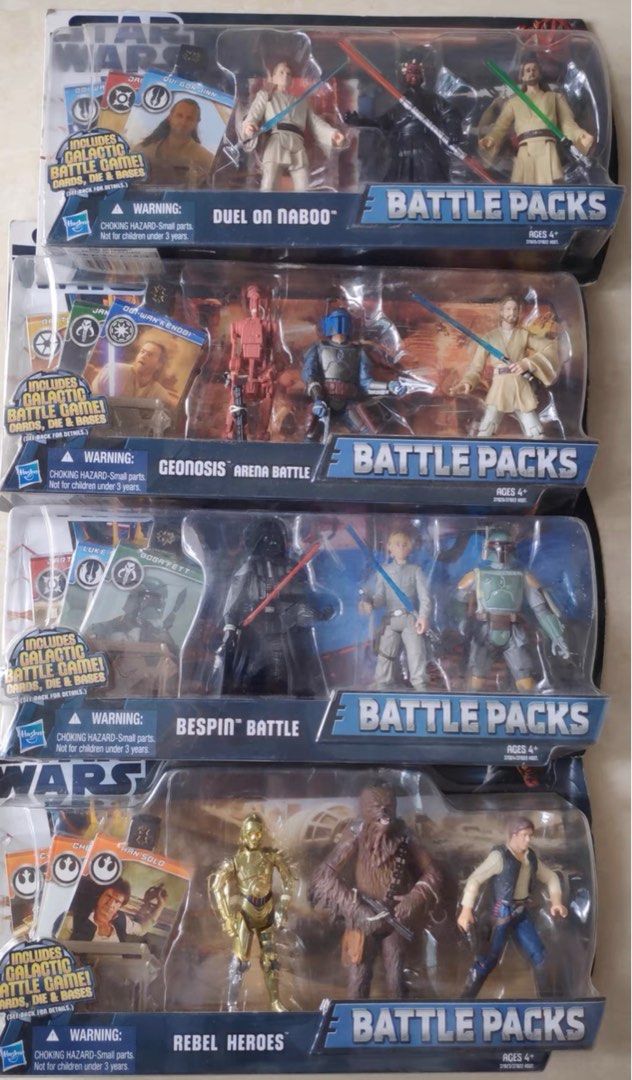 HASBRO STAR WARS BATTLE PACK, Hobbies & Toys, Toys & Games on Carousell