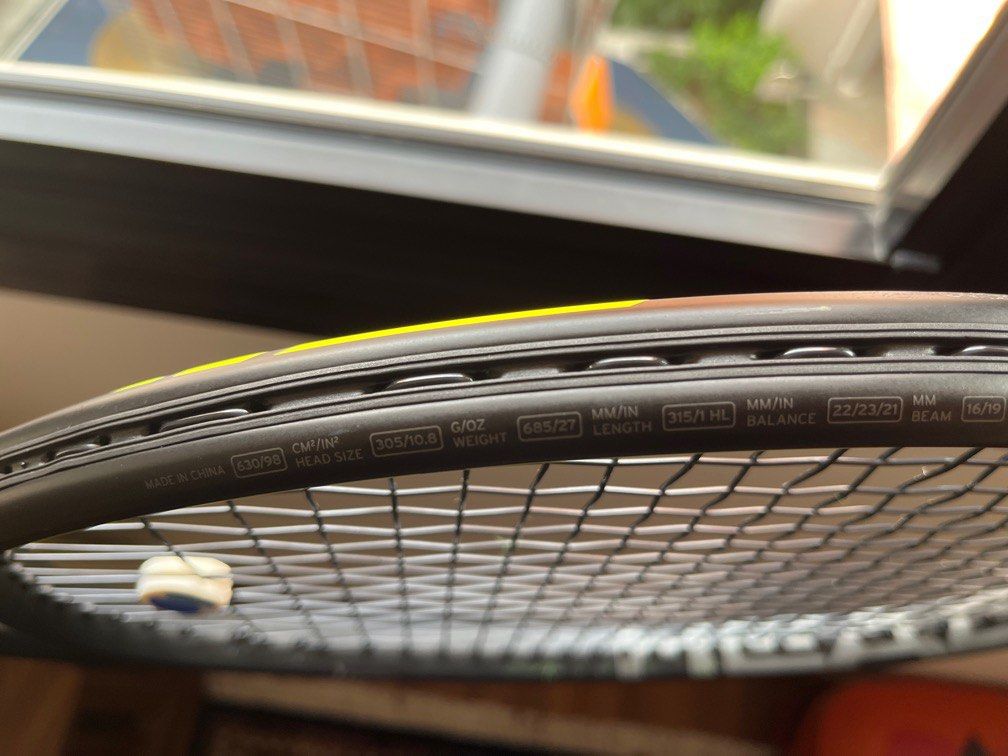 Head Extreme Tour Nite Limited Edition Tennis Racket, Sports Equipment, Sports & Games, Racket ...