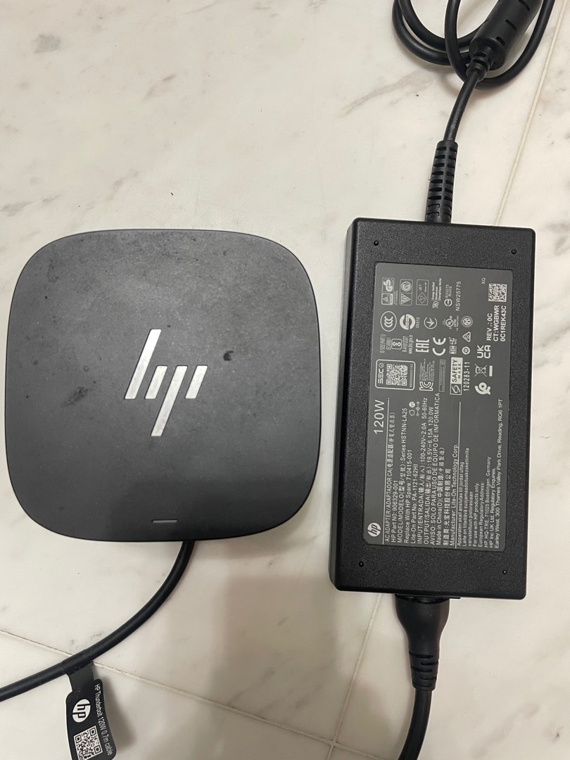 Hp Thunderbolt W Universal Docking Station Computers Tech Parts Accessories Other