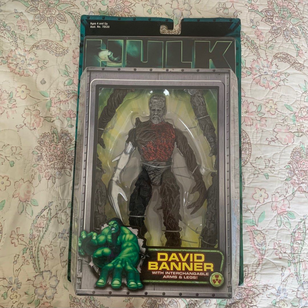 HULK DAVID BANNER ACTION FIGURE (RUSH), Hobbies & Toys, Toys & Games on ...