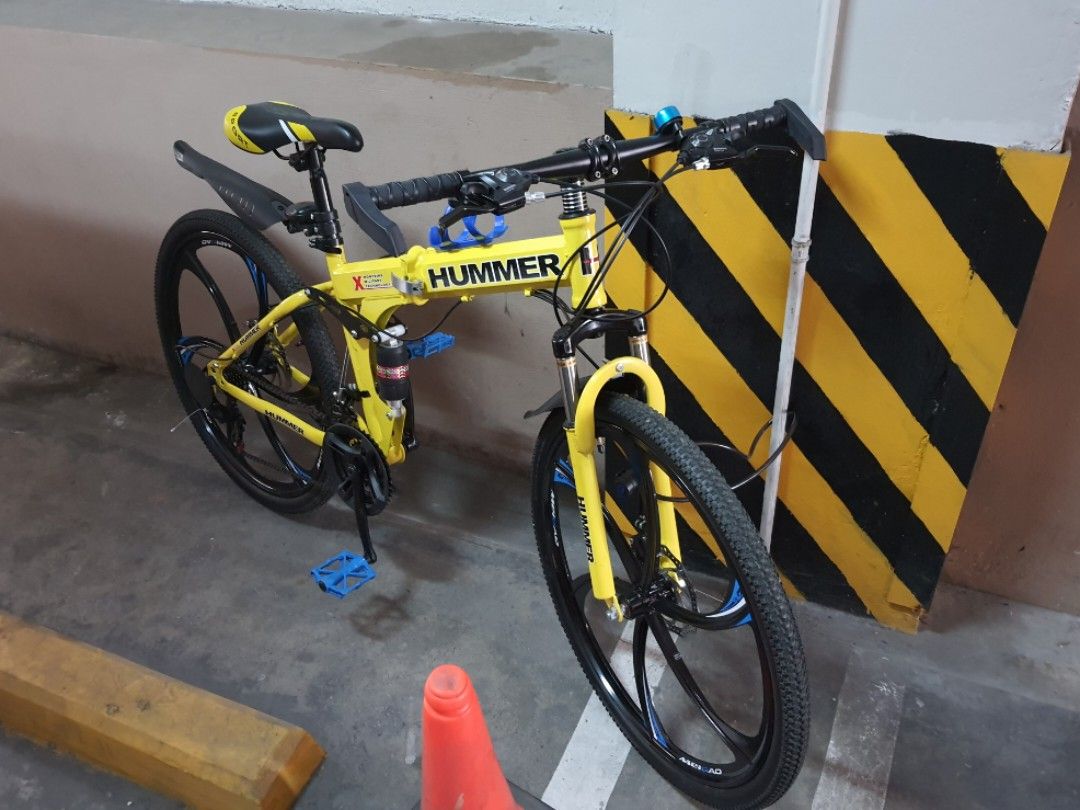 HUMMER Folding Bike 26' - Foldable, Sports Equipment, Bicycles & Parts ...