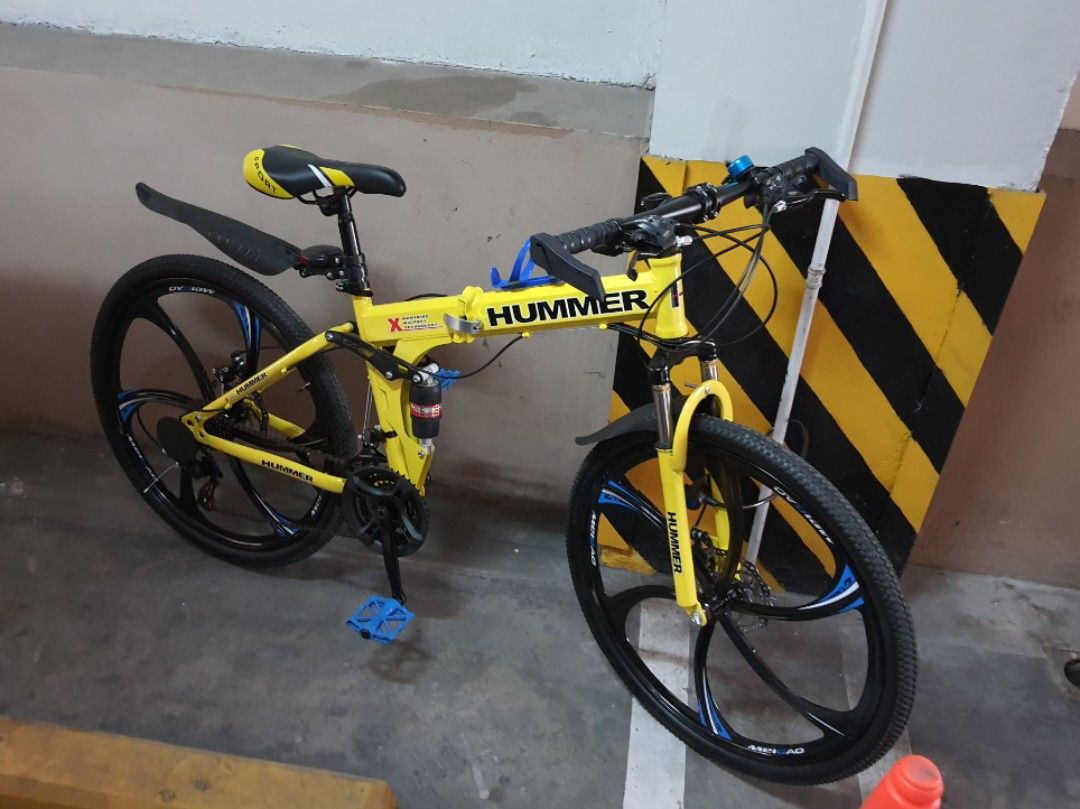 HUMMER Folding Bike 26' - Foldable, Sports Equipment, Bicycles & Parts ...
