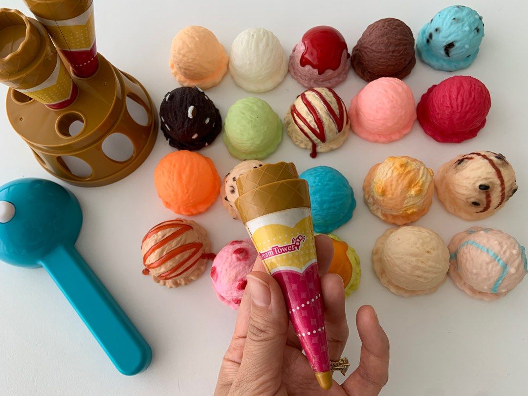 Ice cream tower scoop stack up toy, Hobbies & Toys, Toys & Games on ...