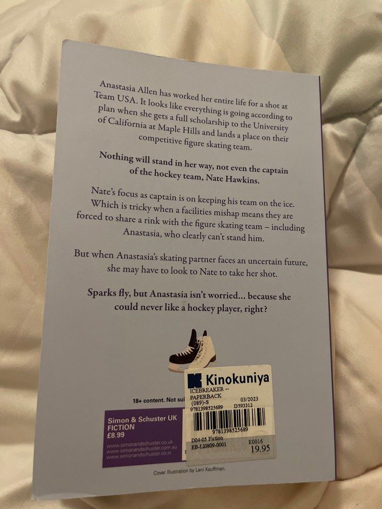Icebreaker by Hannah Grace (booktok), Hobbies & Toys, Books & Magazines ...