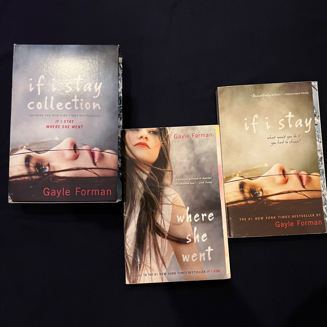 If I Stay Collection by Gayle Forman, Hobbies & Toys, Books & Magazines ...