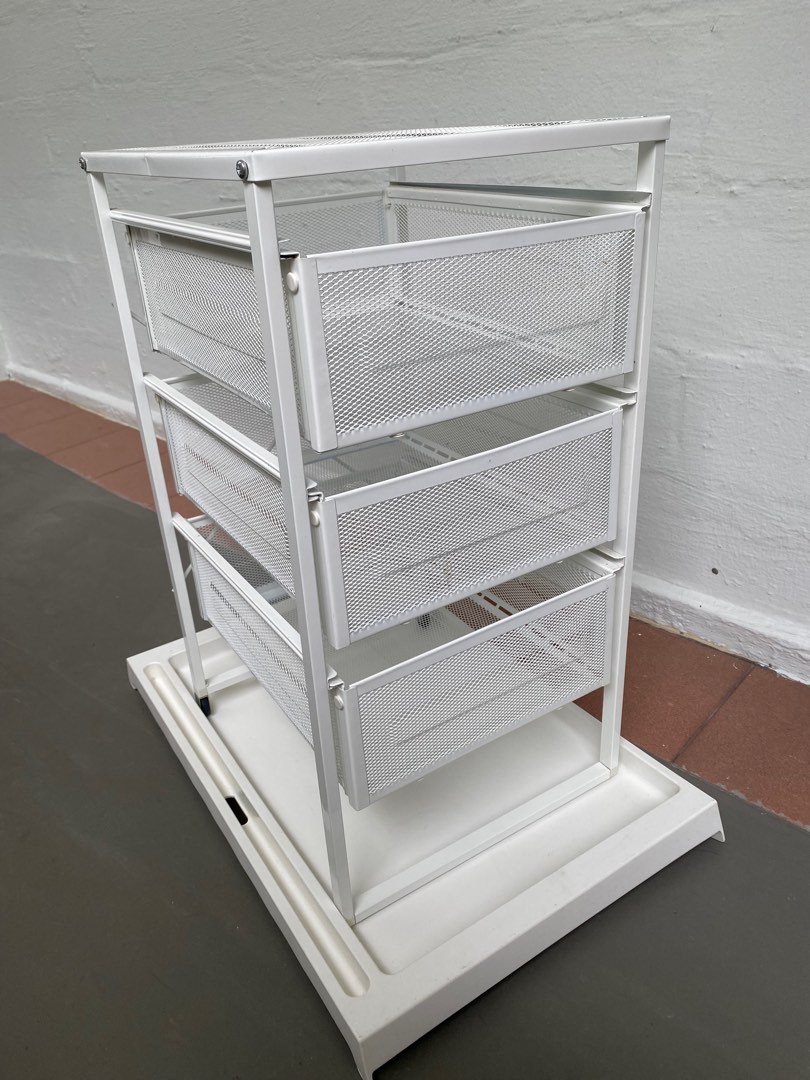 IKEA 3 tiered drawer cabinet, Furniture & Home Living, Furniture ...