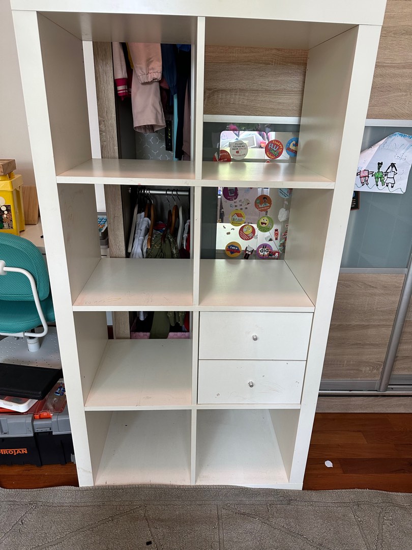 IKEA Kallax Shelving Unit, Furniture & Home Living, Furniture, Shelves ...