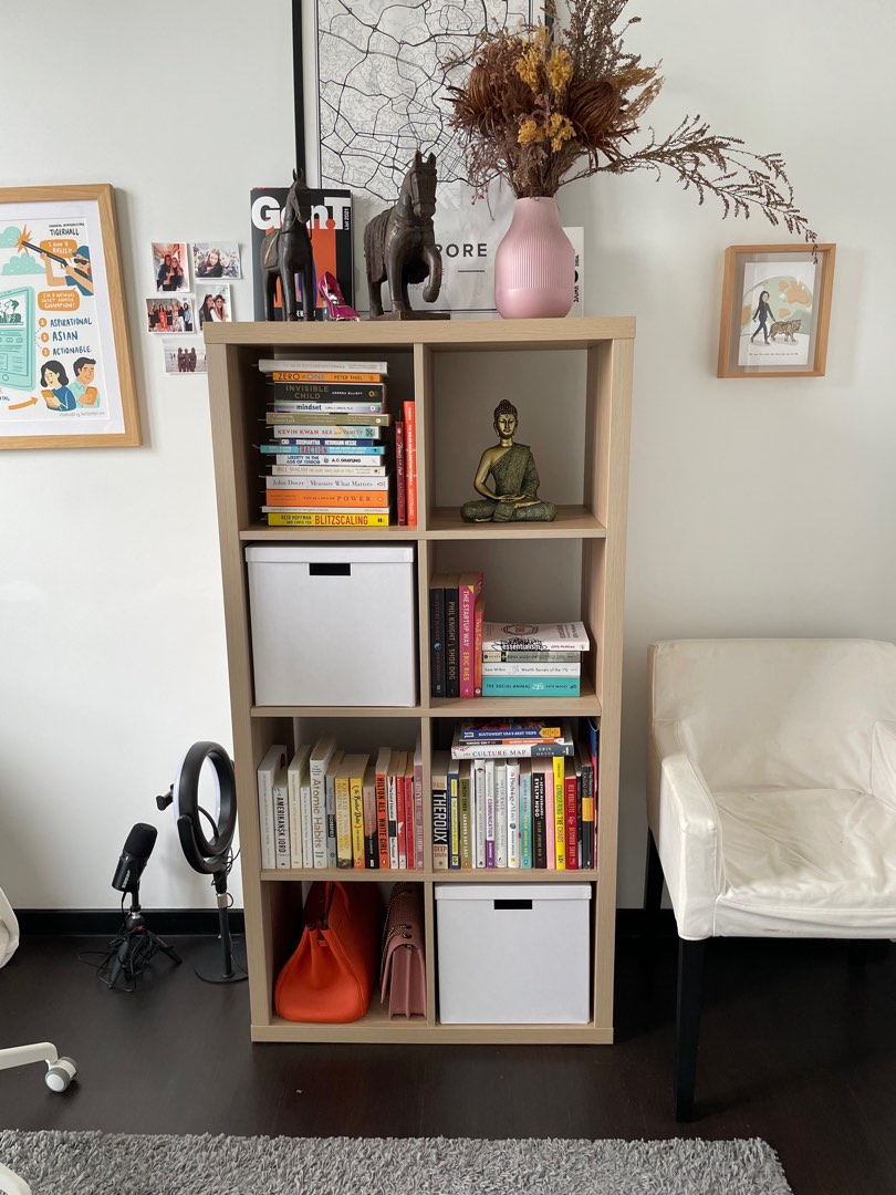 IKEA Kallax Shelving Unit 4x2, Furniture & Home Living, Furniture ...